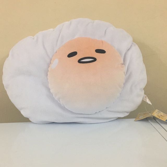 Sanrio Gudetama Lazy Egg Hot Spring Mode Big Cushion, Hobbies & Toys ...