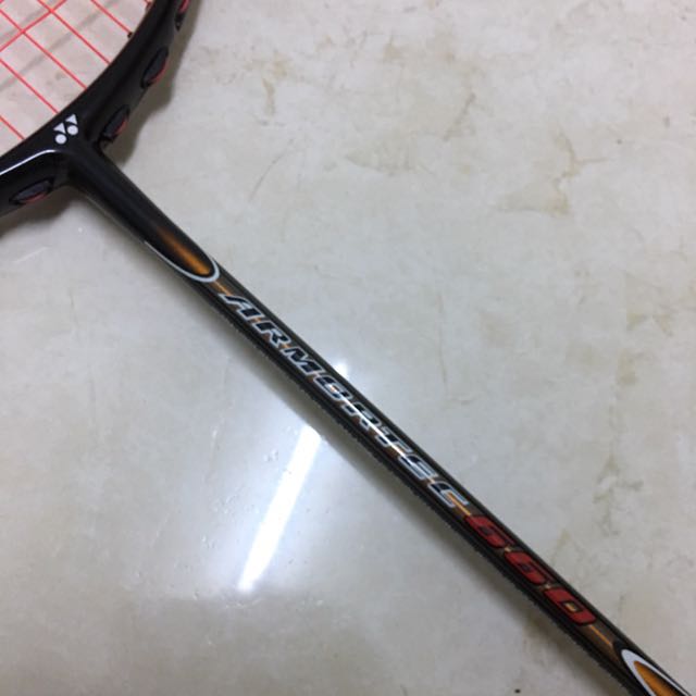 Yonex Armortec Evolution Badminton Racket, Sports, Sports & Games ...