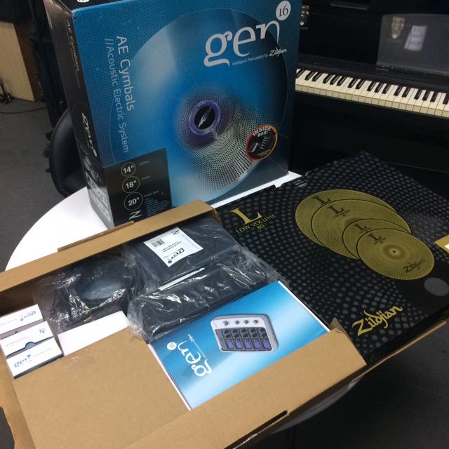 Zildjian Gen 16 Acoustic Electric Module W LV80 Cymbals, Hobbies & Toys ...