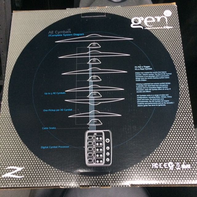 Zildjian Gen 16 Acoustic Electric Module W LV80 Cymbals, Hobbies & Toys ...