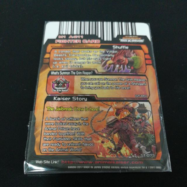 Animal Kaiser Gold Shuffle, Hobbies & Toys, Toys & Games on Carousell