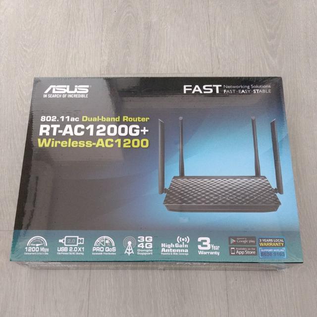 ASUS RT- AC1200G+ Wireless - AC1200 Dual band router, Computers & Tech ...
