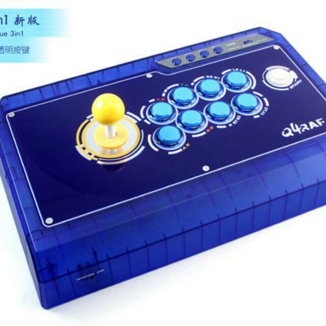 (Brand New) Qanba Q4 Real Arcade Fighting Stick (3 in 1) (Sold Out ...