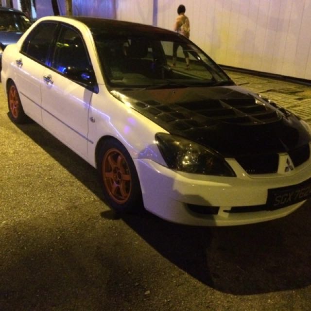 Lancer CS3 Drift Racing Full Exhaust System, Car Accessories on Carousell