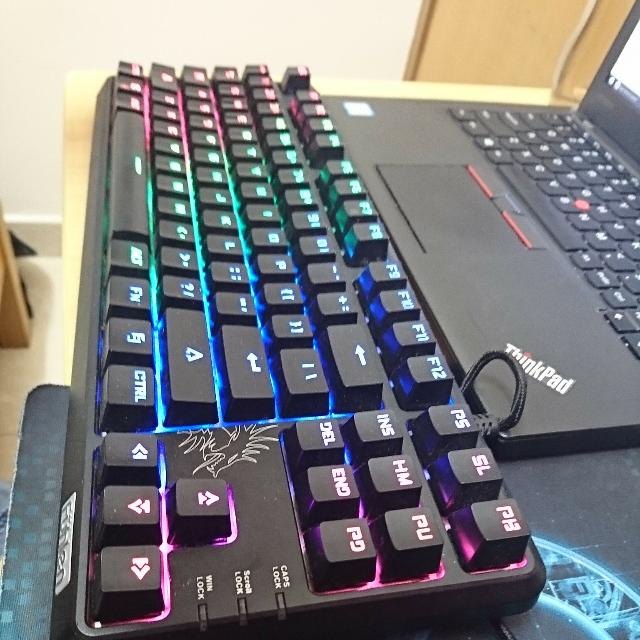Fuhlen RGB Mechanical Keyboard, 電腦 ＆ 平板電腦, 電腦周邊產品, 電腦鍵盤及相關產品 - Carousell