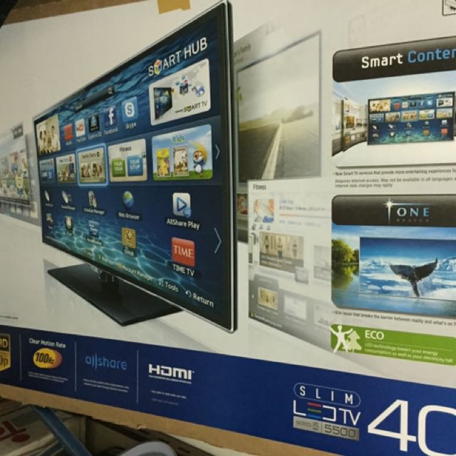 Samsung 40" LED, Full HD, Smart TV., TV & Home Appliances, TV ...