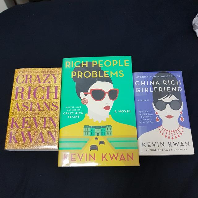 S$40 For The Set of Kevin Kwan Books (Bestseller), Hobbies & Toys ...