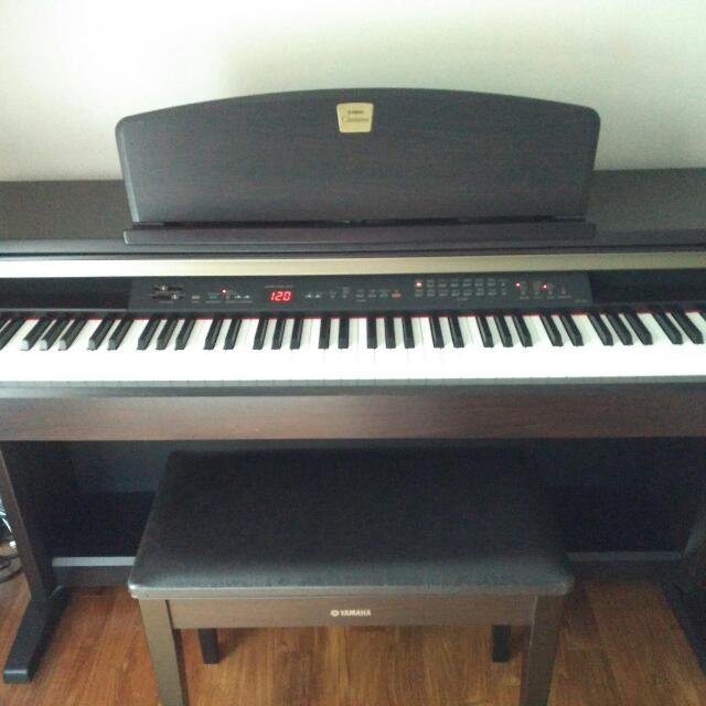 Yamaha Clavinova CLP-130 Digital Piano, Hobbies & Toys, Music & Media, Musical Instruments on ...