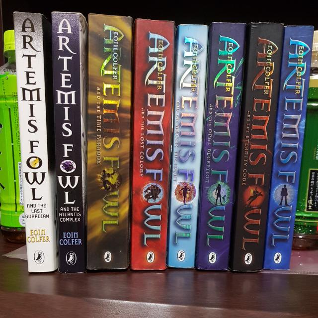 Artemis Fowl Complete Set, Hobbies & Toys, Books & Magazines, Fiction ...