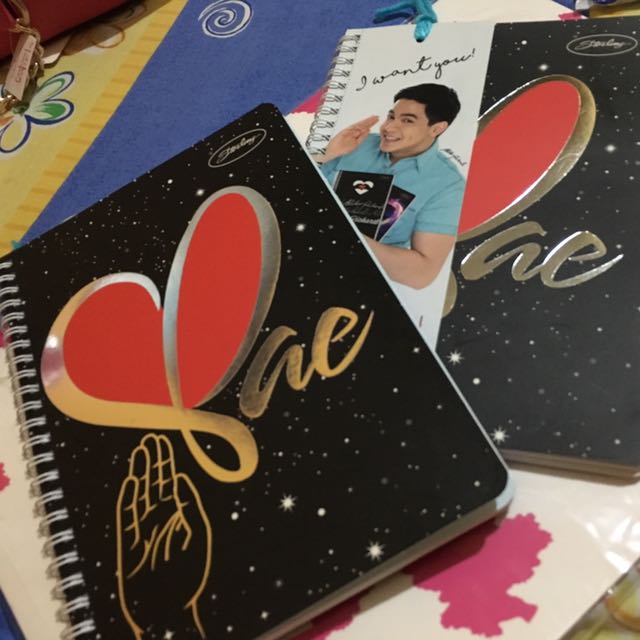 Buy 1 Take 1 - Brand New Sterling Notebook Spiral Alden Richards ...
