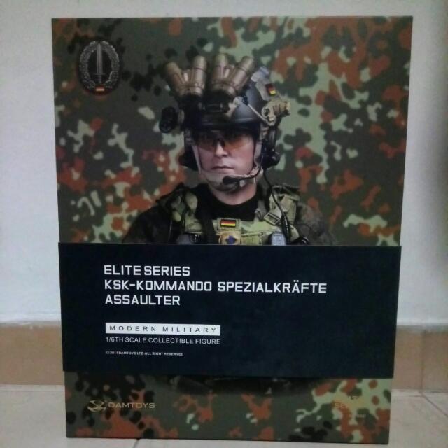 DAMTOYS KSK Kommando Spezialkrafte DAM TOYS 1/6 1:6 Military, Hobbies ...