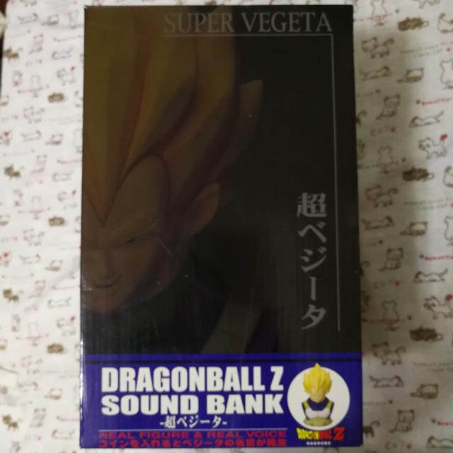 Dragonball Z Sound Bank(Super Vegeta) 龍珠Z發聲錢箱(比達), 興趣及遊戲, 玩具 & 遊戲類 ...