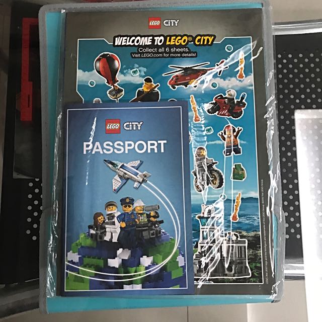 Lego Passport and Sticker Sheets, Hobbies & Toys, Toys & Games on Carousell