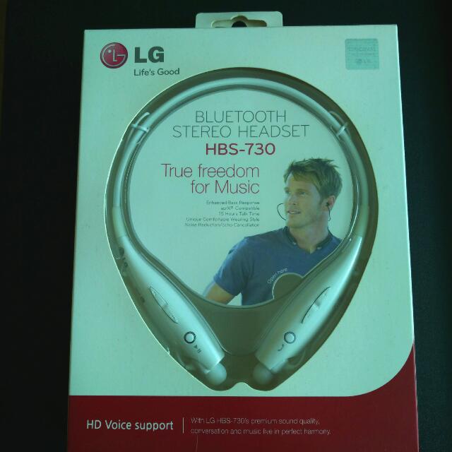 LG Stereo Bluetooth Headset, Audio, Headphones & Headsets on Carousell