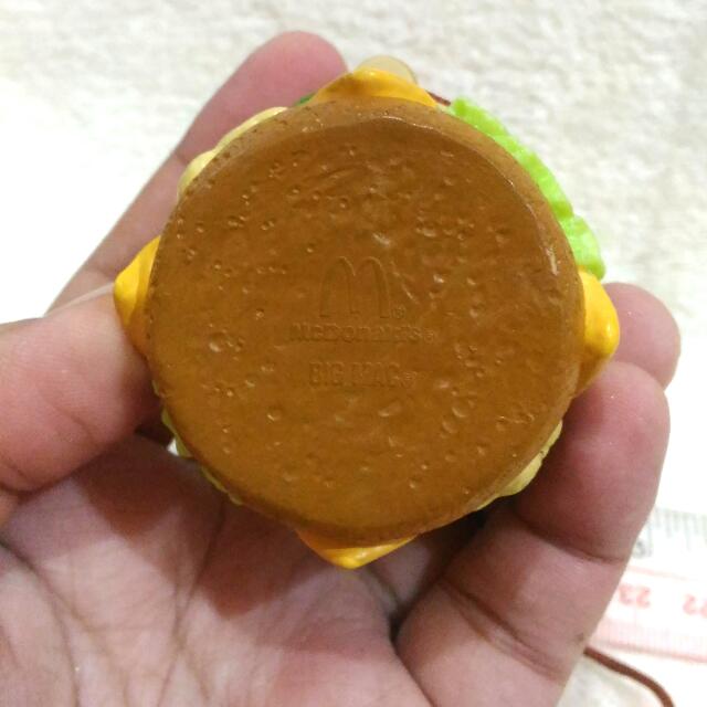 Limited Edition! McDo Burger (Big Mac) with Strap on Carousell