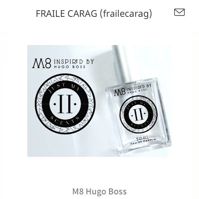 M8 Hugo Boss, Beauty & Personal Care, Fragrance & Deodorants on Carousell