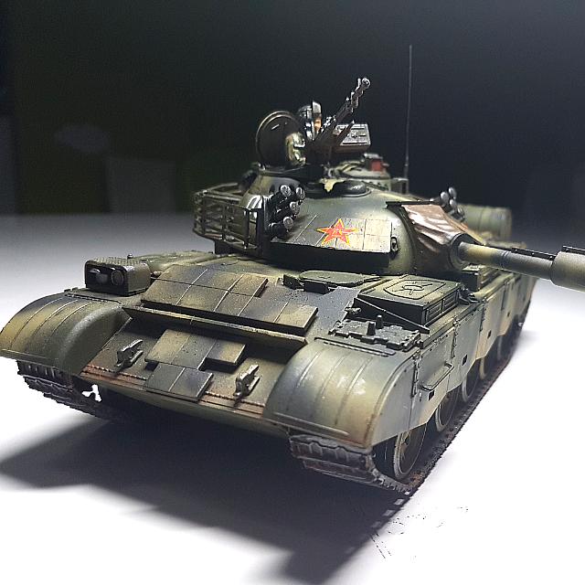 Modernised Type 59d Main Battle Tank / 1:35 Scale Military Model ...