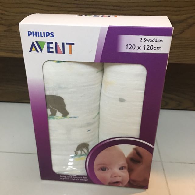Philips Avent 2 Swaddles, Babies & Kids, Bathing & Changing, Diapers ...