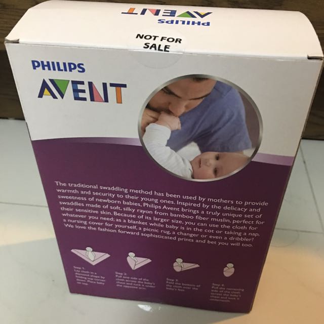 Philips Avent 2 Swaddles, Babies & Kids, Bathing & Changing, Diapers ...