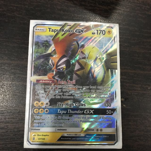 Pokemon Guardian Rising, Hobbies & Toys, Toys & Games on Carousell