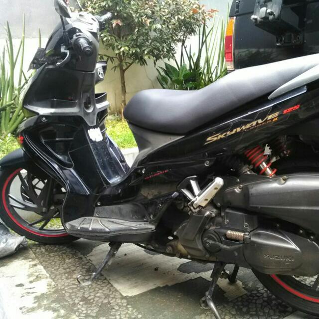 Suzuki Skywave 2008 Pajak Off Kondisi Siap Pakai, Motor di Carousell