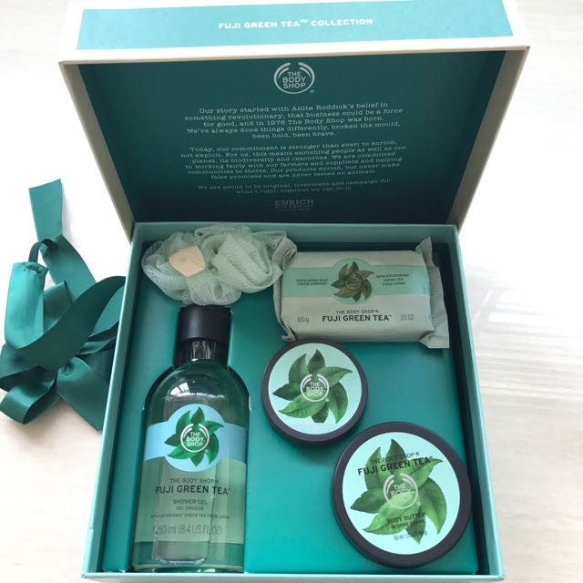 The Body Shop Fuji Green Tea Collection, Beauty & Personal Care, Bath ...