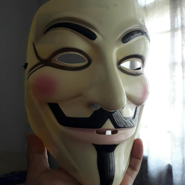 V Mask, Hobbies & Toys, Memorabilia & Collectibles, Religious Items on ...