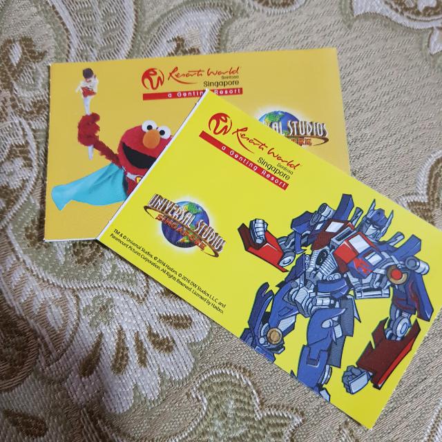 1x Adventure Cove Ticket 1x $10 Meal Voucher at RWS, Tickets & Vouchers ...