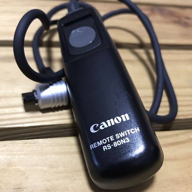 Canon Remote Switch RS-80N3, Photography, Cameras on Carousell