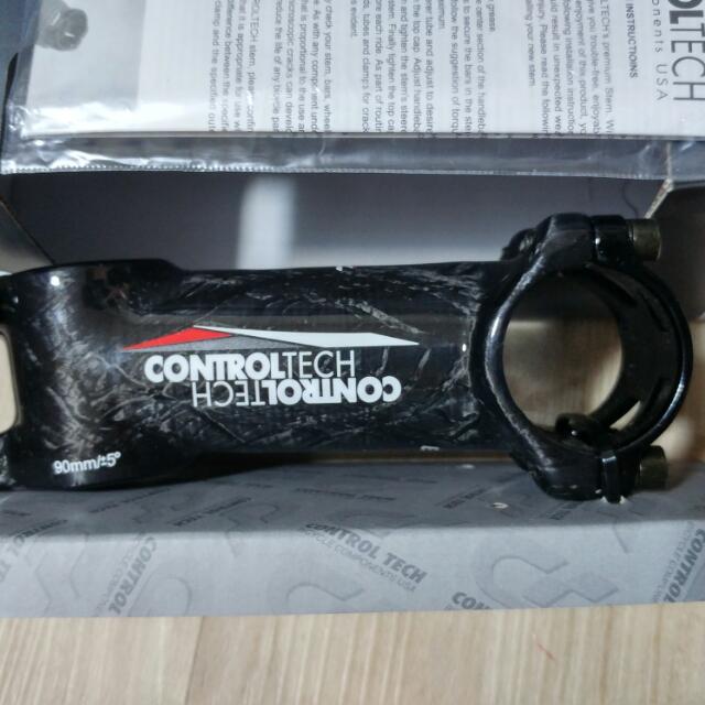 Controltech Carbon Stem, Sports Equipment, Bicycles & Parts, Bicycles on Carousell