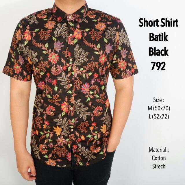 Gambar Kemeja Cowok Motif Bunga - Juwitala