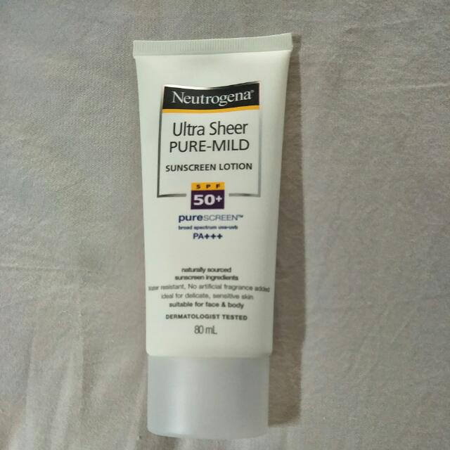 Neutrogena Sunscreen, Beauty & Personal Care, Bath & Body, Body Care on ...