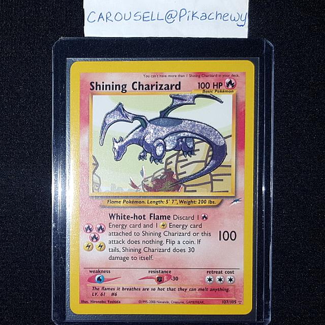 shining charizard 1st edition