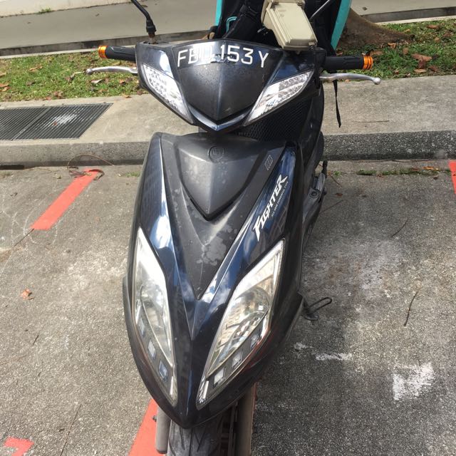 SYM Fighter 150, Motorcycles, Motorcycles for Sale, Class 2B on Carousell