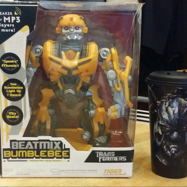 100%全新Transformer, Beatmix Bumblebee, MP3 speaker, 大黄蜂，膠盒不完美。屯門交收, 興趣及 ...