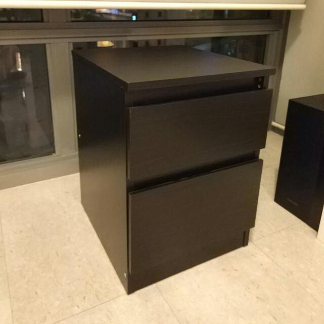 2x IKEA MALM End Tables, Furniture & Home Living, Furniture, Other Home ...