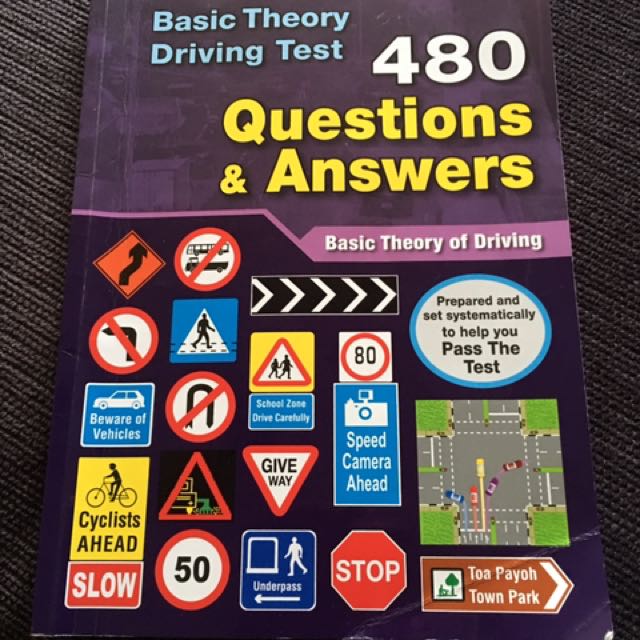 Basic Theory Driving Test 480 Q & A, Hobbies & Toys, Books & Magazines ...