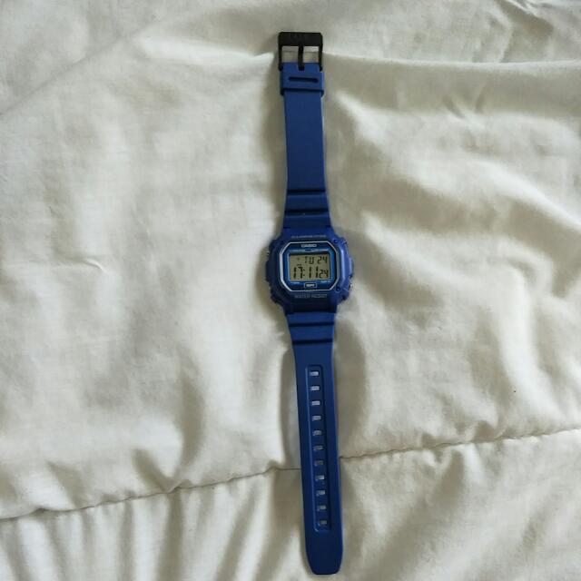 Blue Casio Watch, Men's Fashion, Watches & Accessories, Watches on ...
