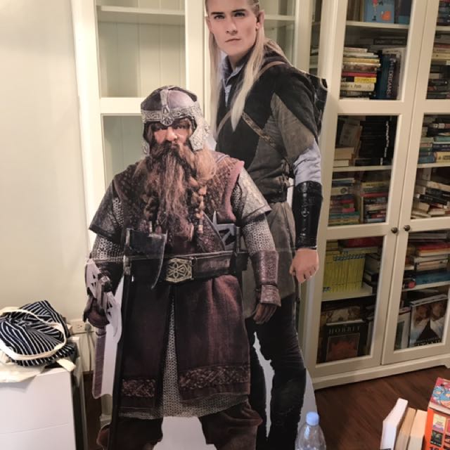 Legolas and Gimli Cardboard Cutout, Everything Else, Others on Carousell