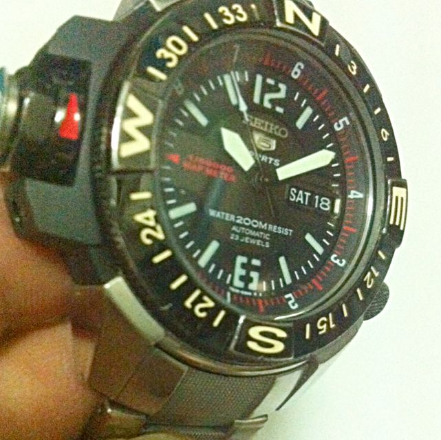 Seiko Map Meter 200m Divers Watch, Men's Fashion, Watches & Accessories ...