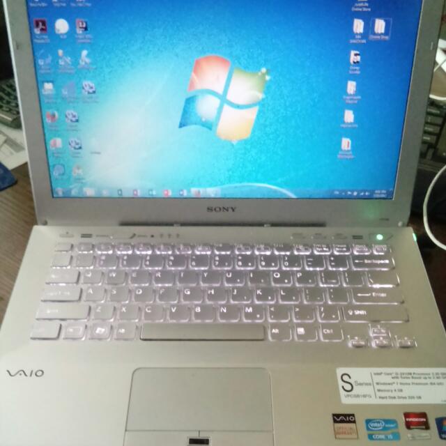 Sony Laptop( S Series), Computers & Tech, Laptops & Notebooks on Carousell