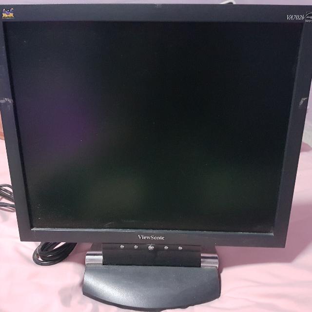 ViewSonic VA702B 17-inch LCD Monitor (Black), Computers & Tech ...