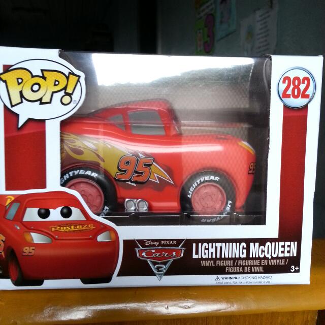 Funko Pop Disney Cars 3 Lightning Mcqueen, Hobbies & Toys, Toys & Games ...