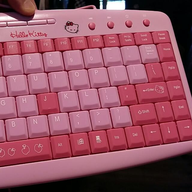 Hello Kitty Keyboard New Old Stock Clearance, Computers & Tech, Parts ...