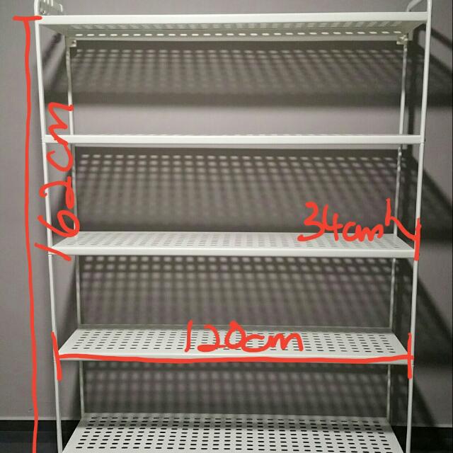 IKEA 5 Tier Metal Rack, TV & Home Appliances, Kitchen Appliances, Other ...