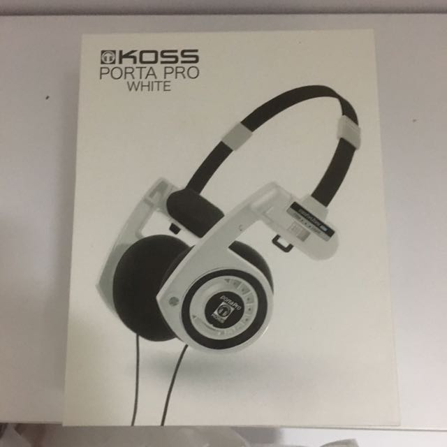 Koss Porta-Pro (White), Audio, Earphones on Carousell