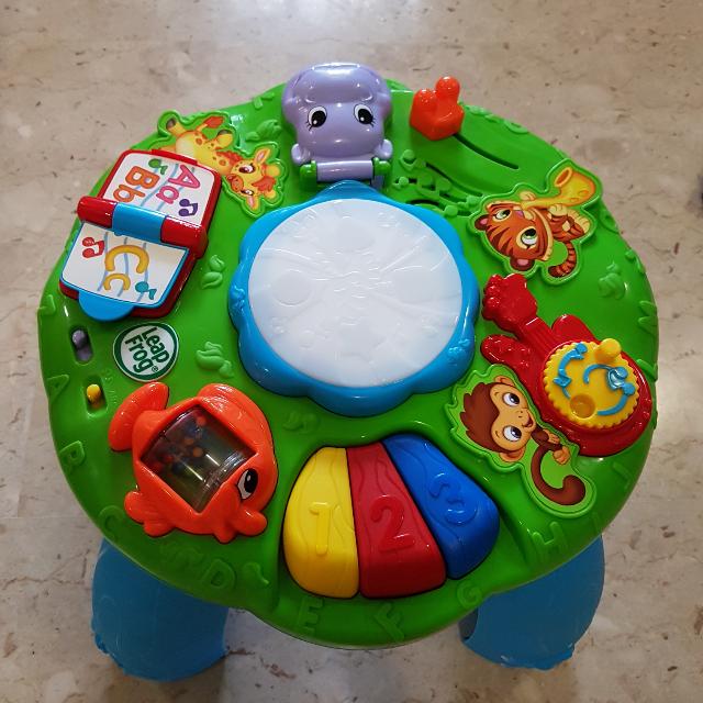 Leap Frog Animal Adventure Learning Table, Babies & Kids, Baby Nursery ...