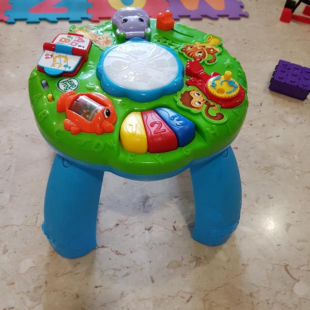 Leap Frog Animal Adventure Learning Table, Babies & Kids, Baby Nursery ...