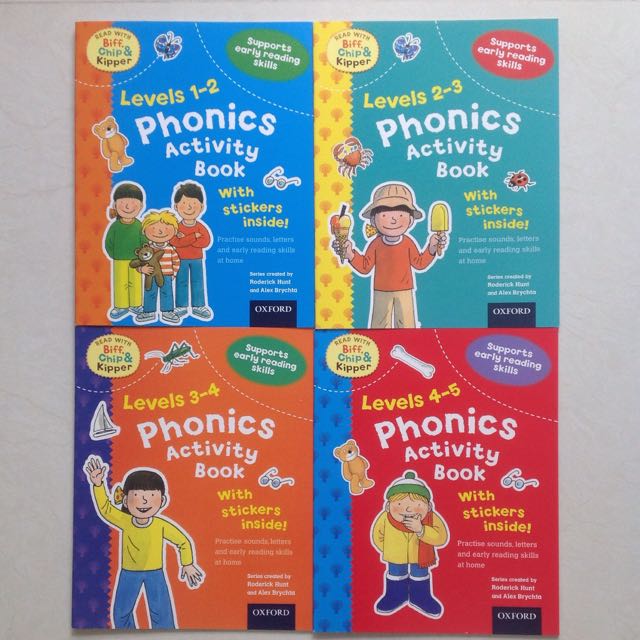 Oxford - Phonics & Reading Skills Activity Books, Hobbies & Toys, Books ...