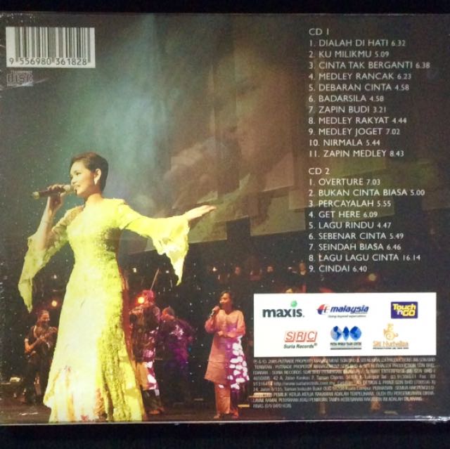Siti Nurhaliza - In Concert Royal Albert Hall, London 2CD, Hobbies & Toys, Music & Media, CDs ...
